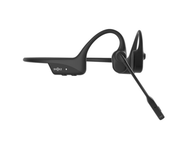 Shokz OpenComm2, Bone Conduction Stereo Bluetooth Headset - Clear ...
