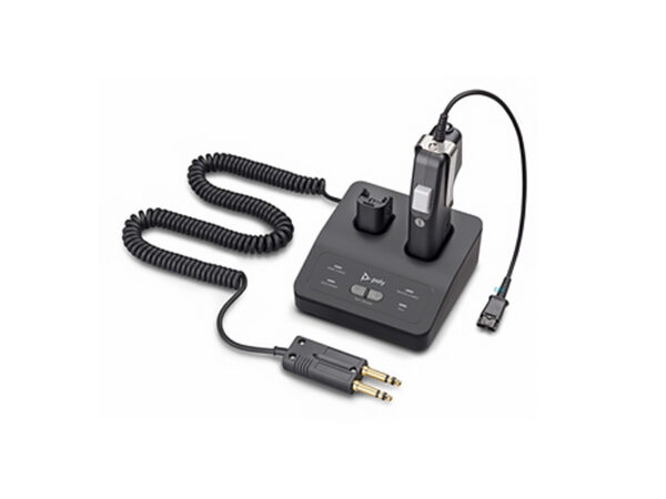 Poly CA22CD-SC Cordless PTT, DECT 6.0, PJ-7, NA Headset Adapter - Clear ...